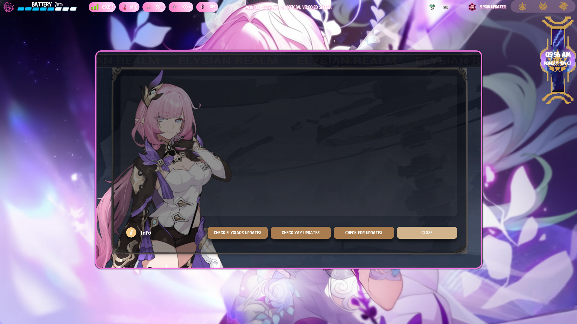 ElysiaOS - Elysia Modern Operating System